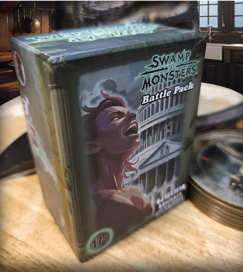 Swamp Monsters Conquest Decks - 2 Swamp Monsters TCG Beginner Decks ...